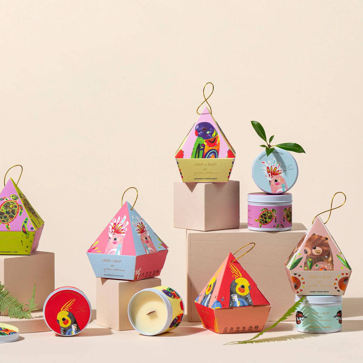 Light & Glo Designs Candles - Pete Cromer Hanging Bauble Collection ...