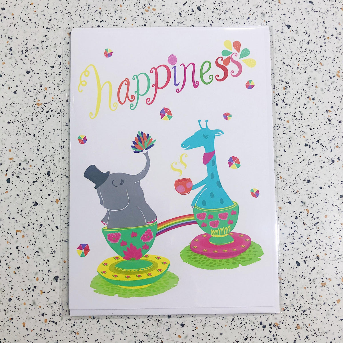 Missy Minzy Greeting Card - Happiness High Tea – Have You Met Charlie?