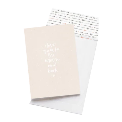 Emma Kate Co. Greeting Card - Love You To The Moon And Back – Have You ...