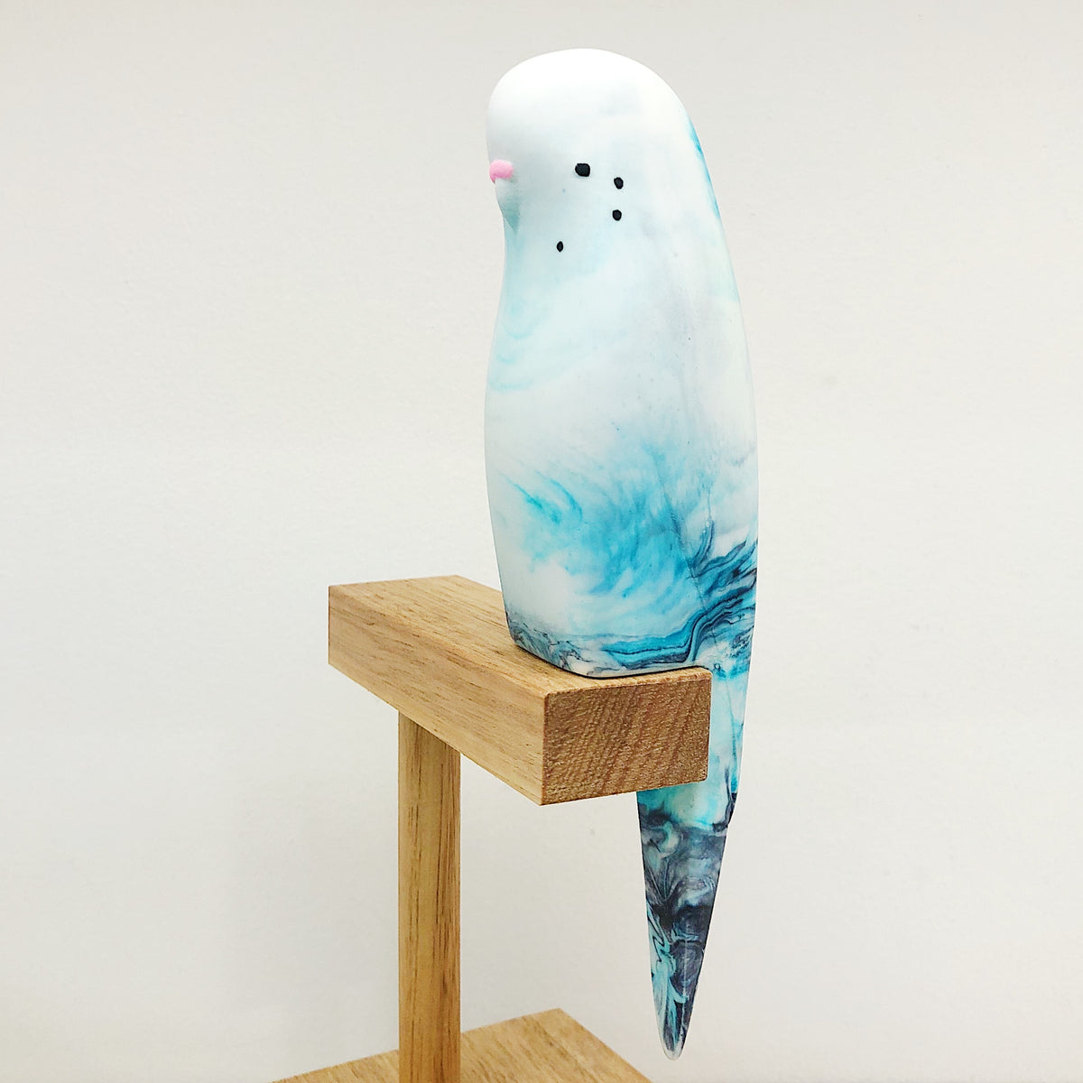 Pete Cromer Resin Budgie – Have You Met Charlie?